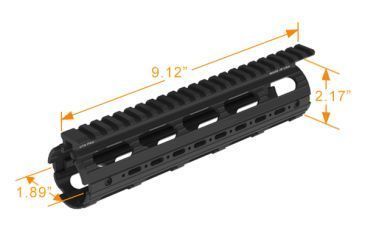 Leapers UTG PRO 4/15 Mid Length Super Slim Handguard