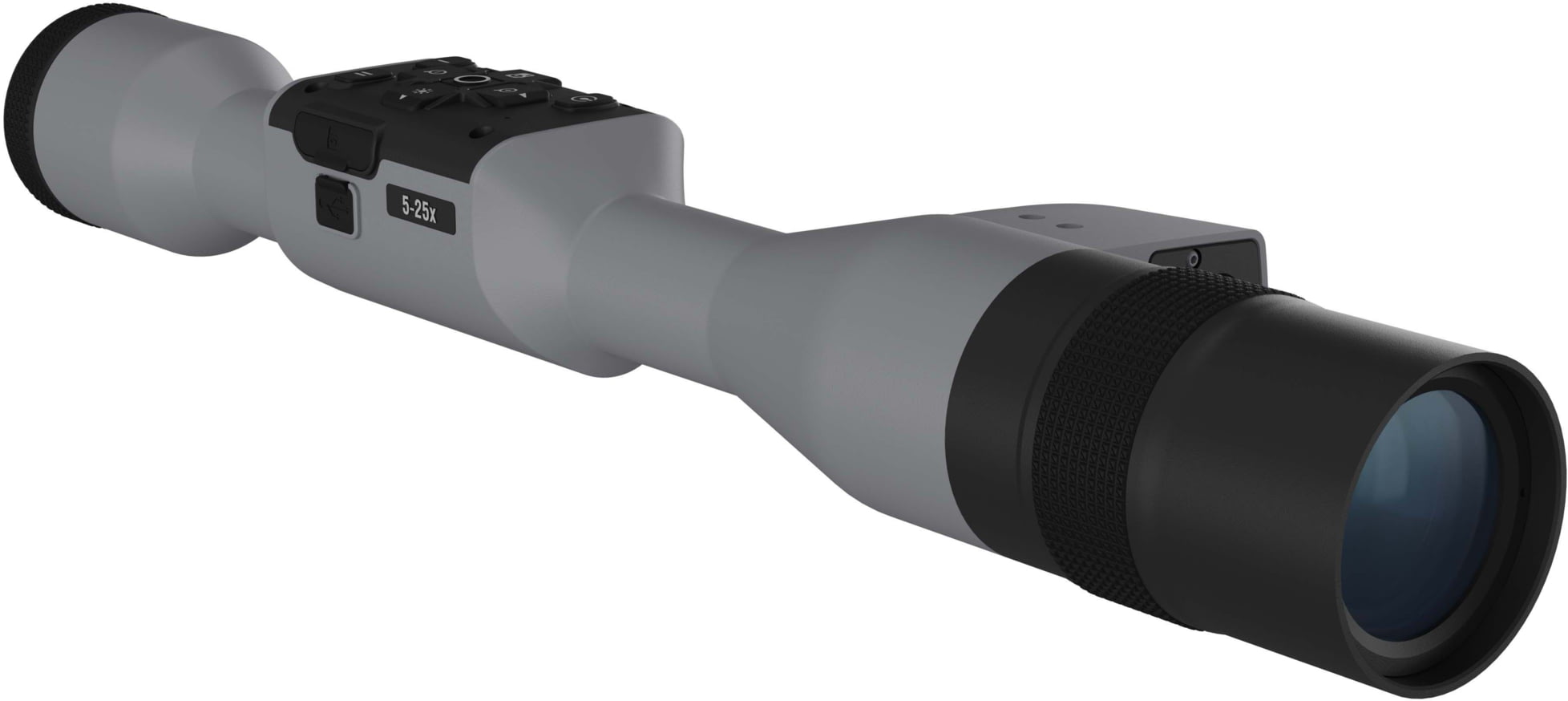 ATN X-Sight 5 LRF 5-25x UHD Smart Day/Night Hunting Rifle Scope, 30mm ...